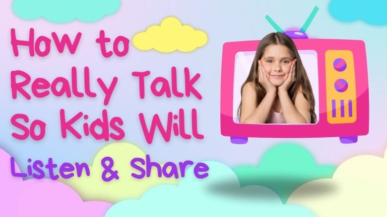 How to Really Talk So Kids Will Listen & Share - Pregnancy+Parenting